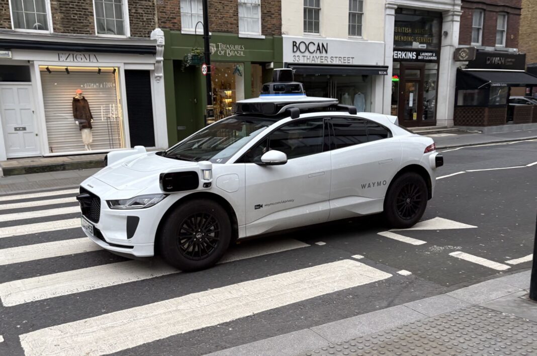 Waymo Launches Self-Driving Taxi Tests in the UK